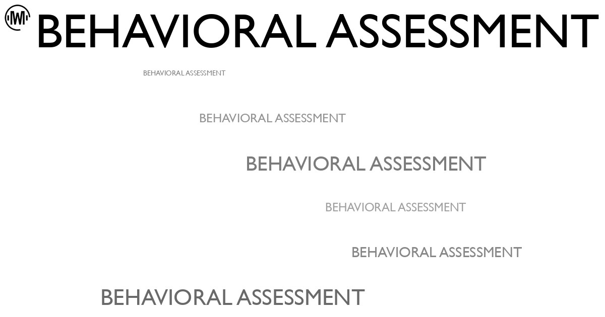 Behavioral Assessment: Performance Management Term Explained